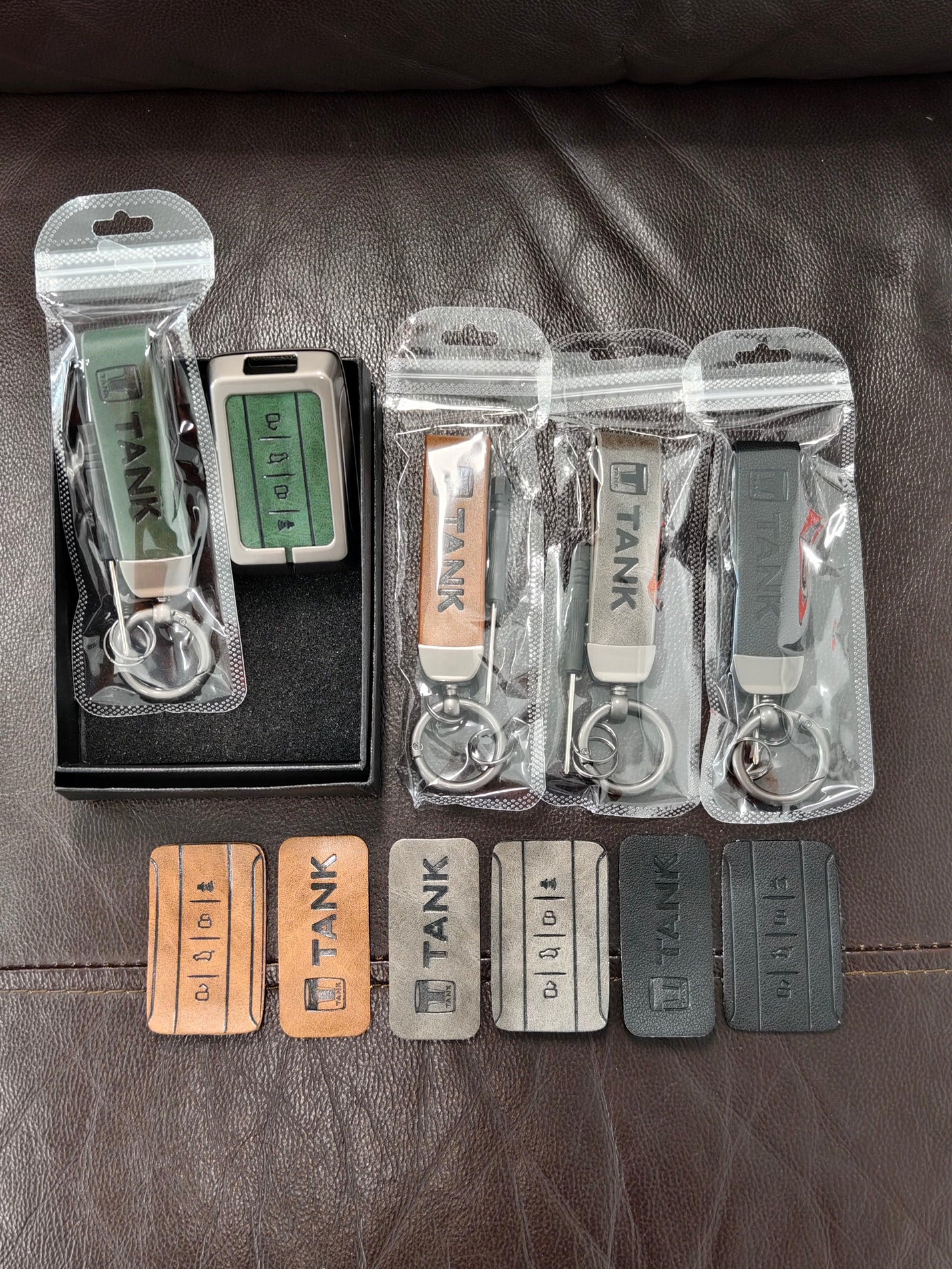 TANK 300 TANK 500 Key Case Leather Cover Chain